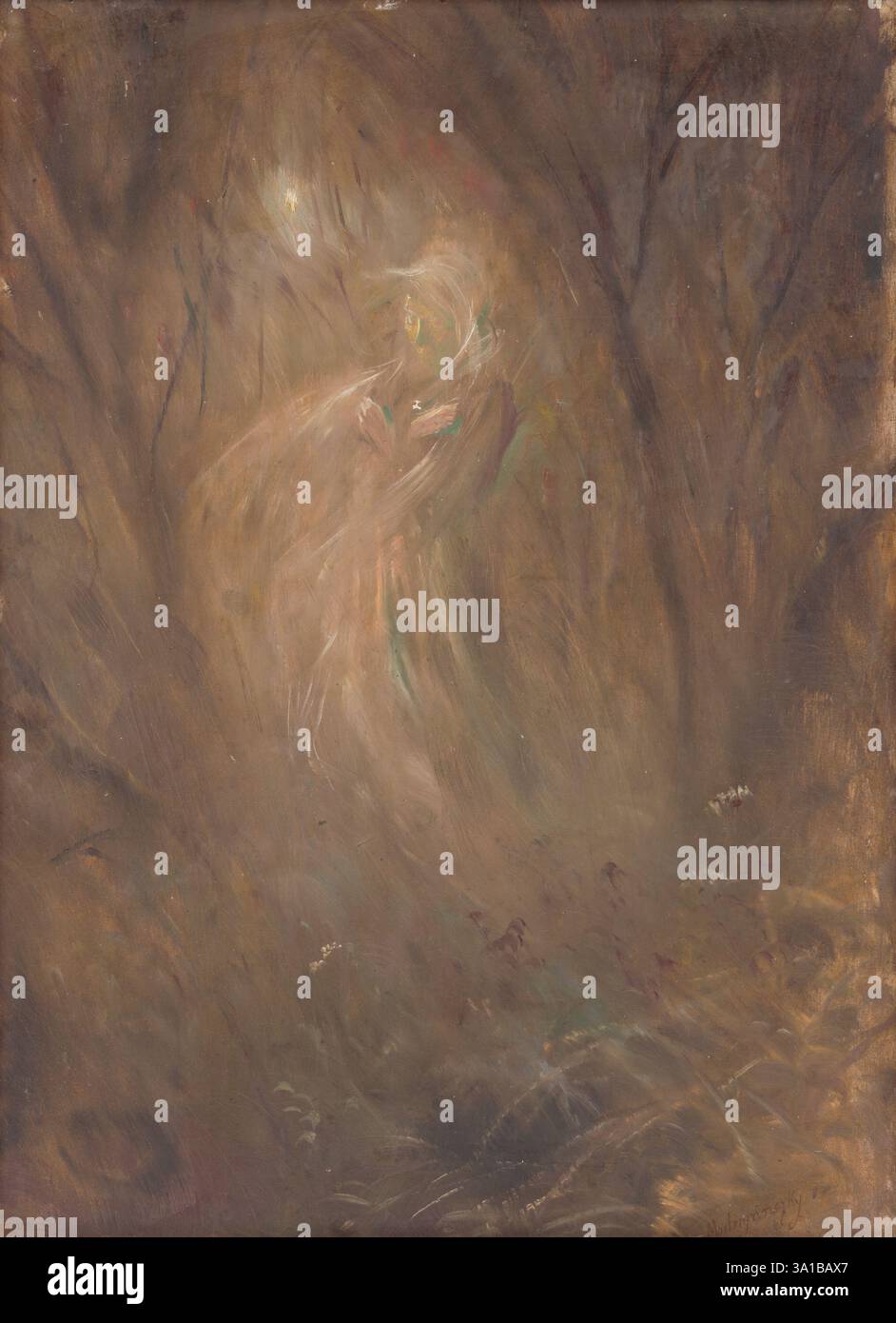 Forest Ghost, 1890-1900 Stock Photo - Alamy