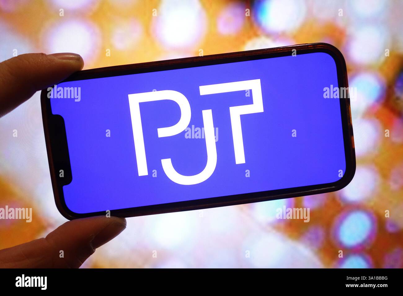 Poland. 7th Mar, 2025. In this photo illustration, the PJT Partners ...