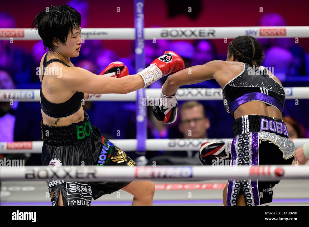 Royal Albert Hall, London March 07 2025 Caroline Dubois and Bo Mi Re ...