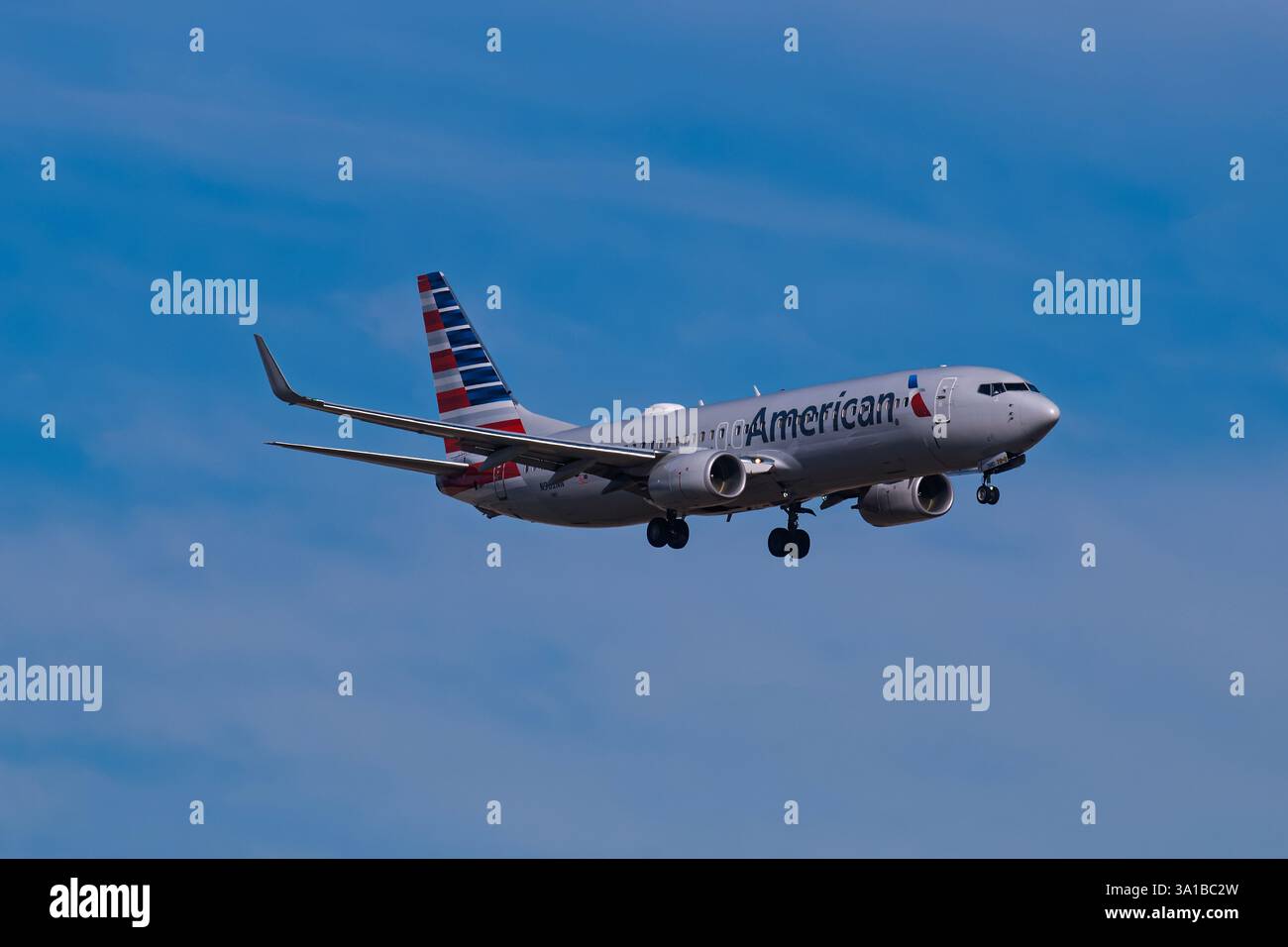 Dallas Fort Worth Airport, 1-6-2019 Grapevine, TX USA American Airlines Boeing 737-800 N962NN on ...