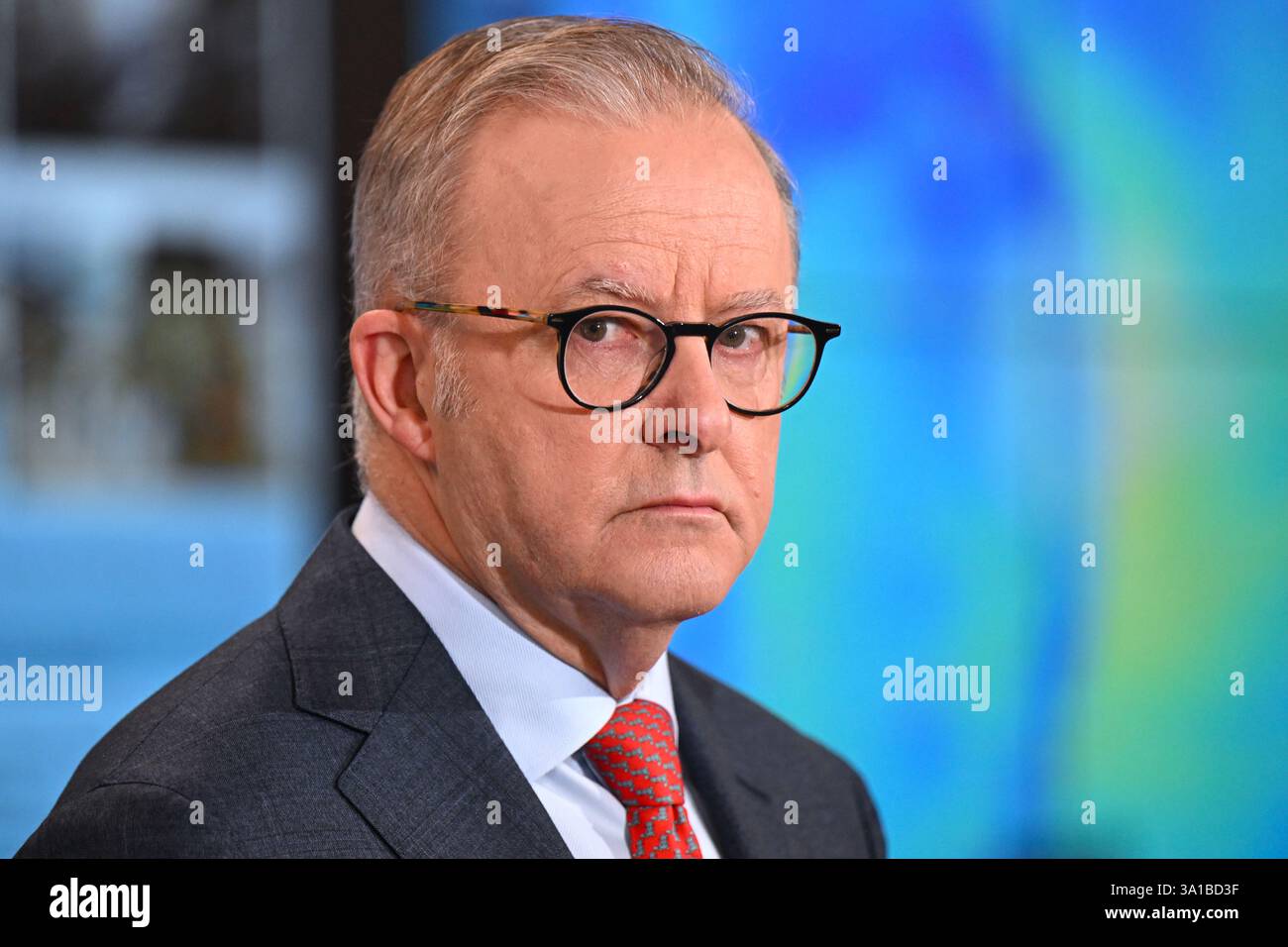Canberra, Australia. 08th Mar, 2025. Australian Prime Minister Anthony ...