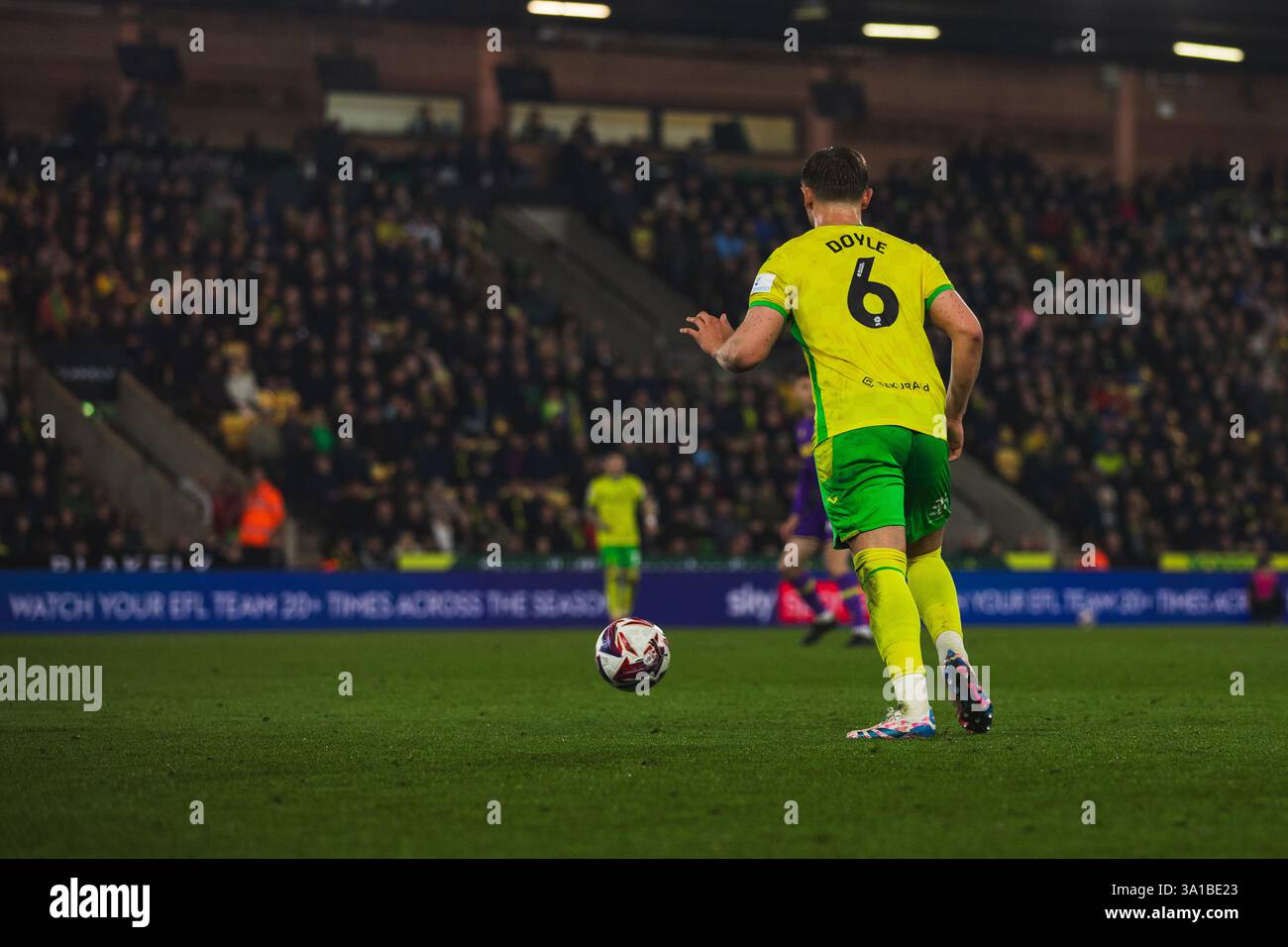 Norwich, UK. 07th Mar, 2025. Callum Doyle of Norwich City during the ...