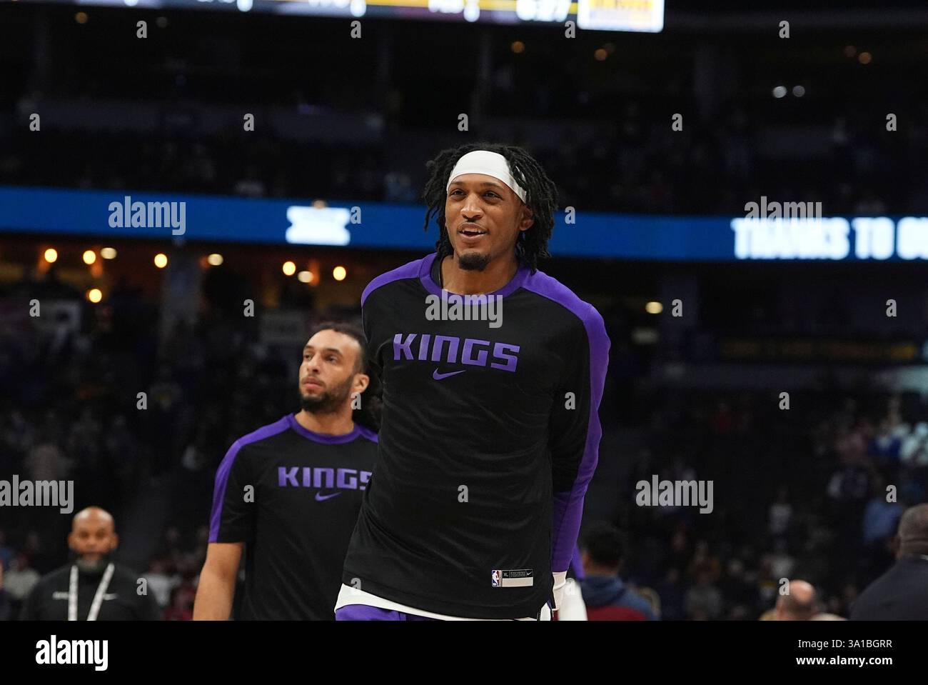 Sacramento Kings center Isaac Jones (3) in the first half of an NBA ...