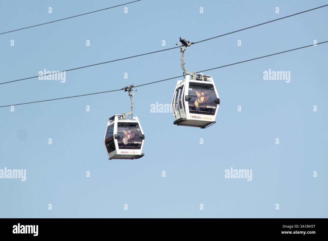Mexico State, Mexico - Mar 1 2025: Mexicable is a mass transportation ...