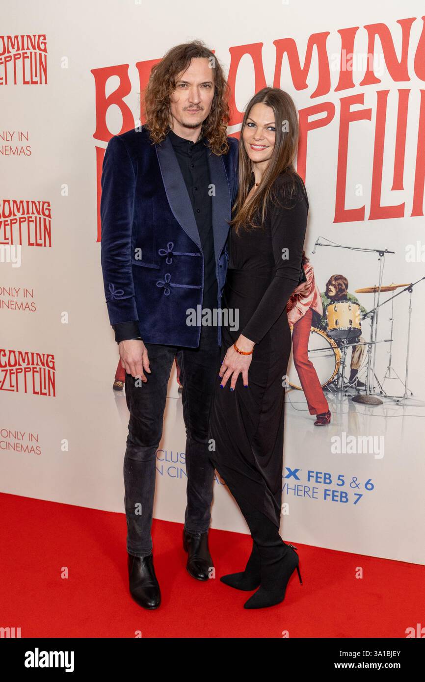 Celebs and guests attend Becoming Led Zeppelin Exclusive Vip Screening at Ham Yard Hotel ...