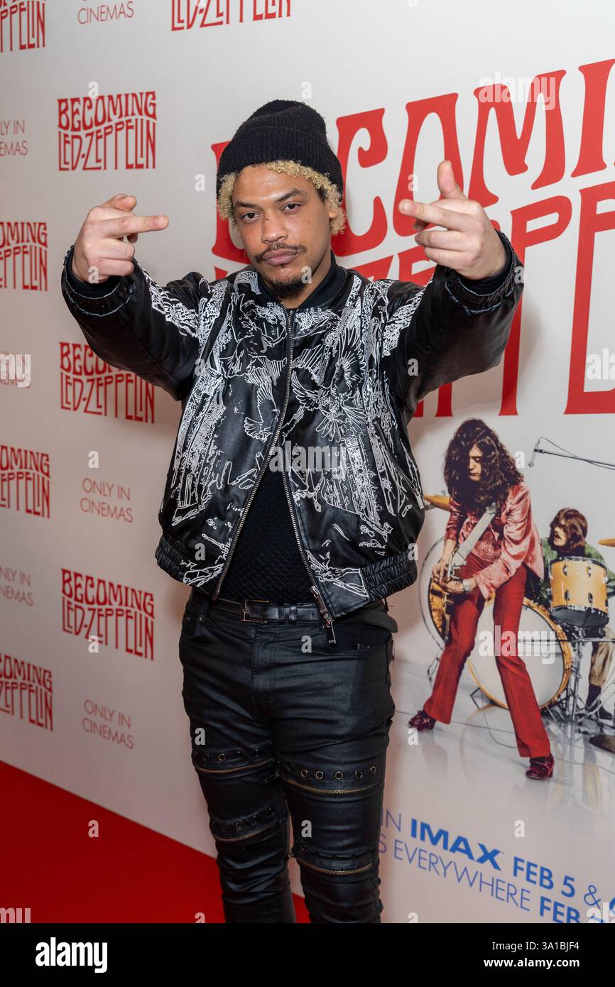 Celebs and guests attend Becoming Led Zeppelin Exclusive Vip Screening at Ham Yard Hotel ...