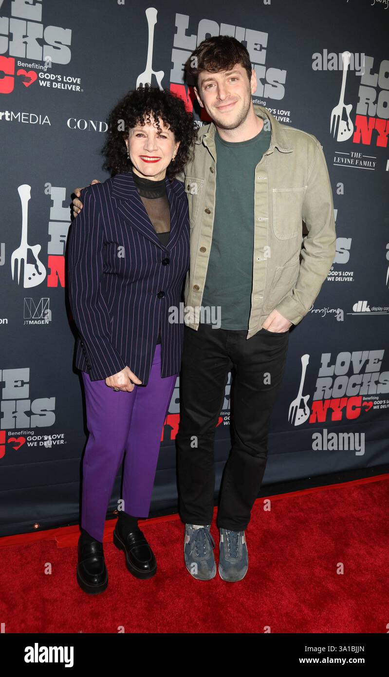 March 6, 2025, New York, New York, USA: Comedians SUSIE ESSMAN and ALEX ...