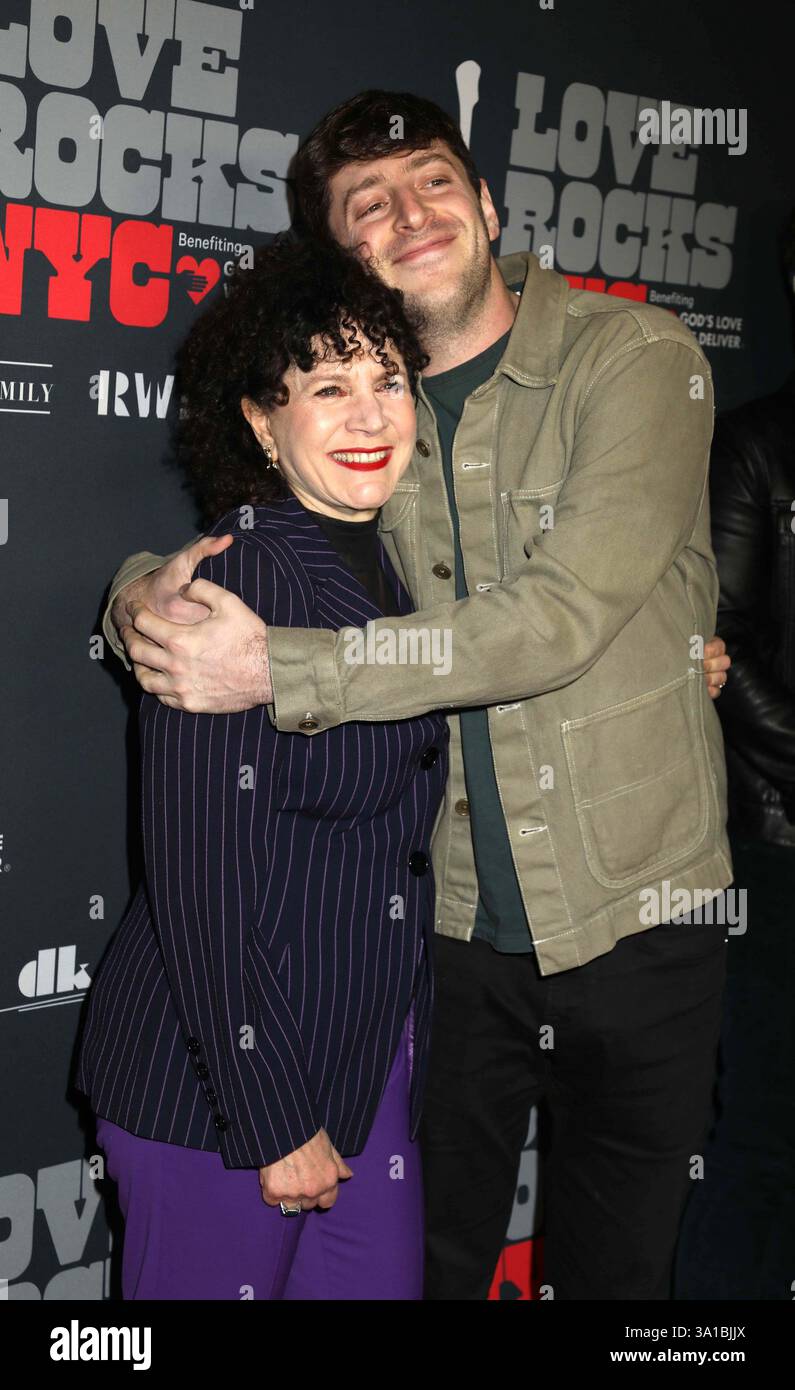 March 6, 2025, New York, New York, USA: Comedians SUSIE ESSMAN and ALEX ...