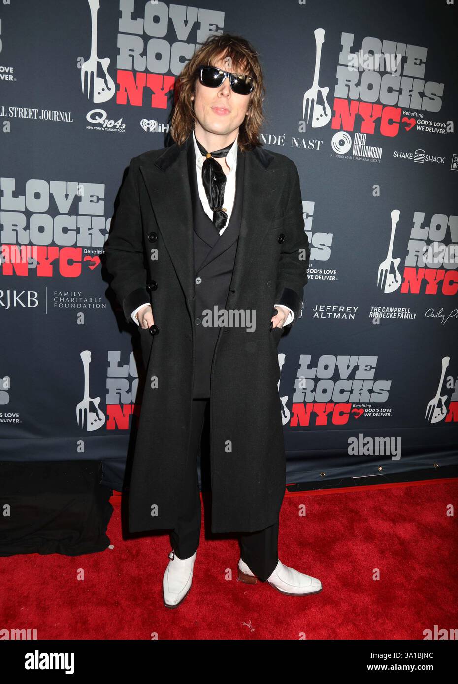 March 6, 2025, New York, New York, USA: Singer LUKE SPILLER of THE ...