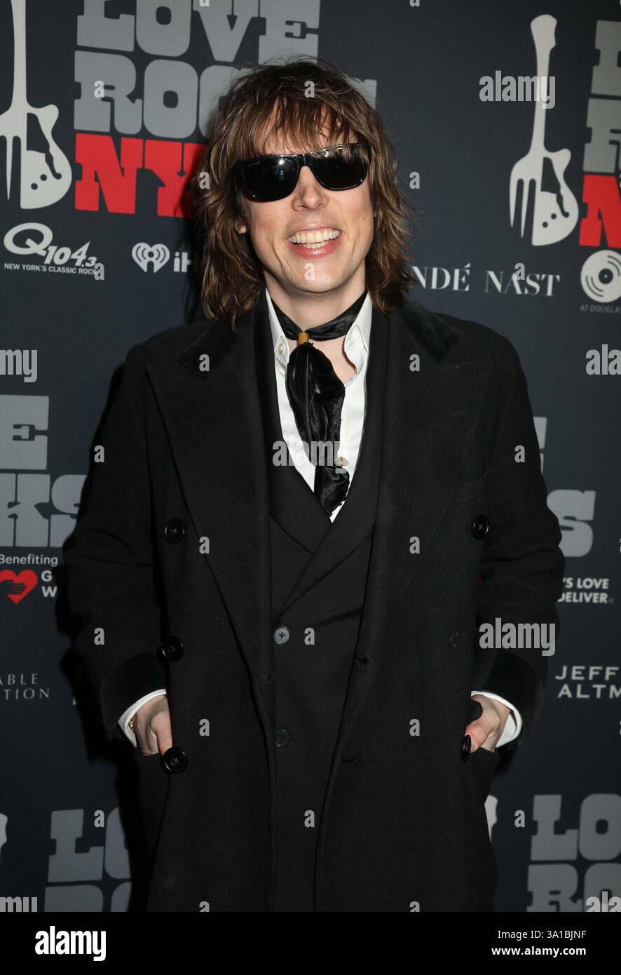 March 6, 2025, New York, New York, USA: Singer LUKE SPILLER of THE ...