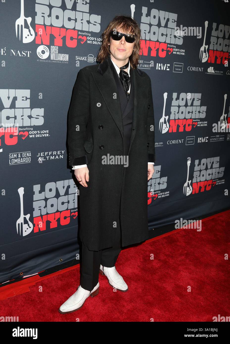 March 6, 2025, New York, New York, USA: Singer LUKE SPILLER of THE ...