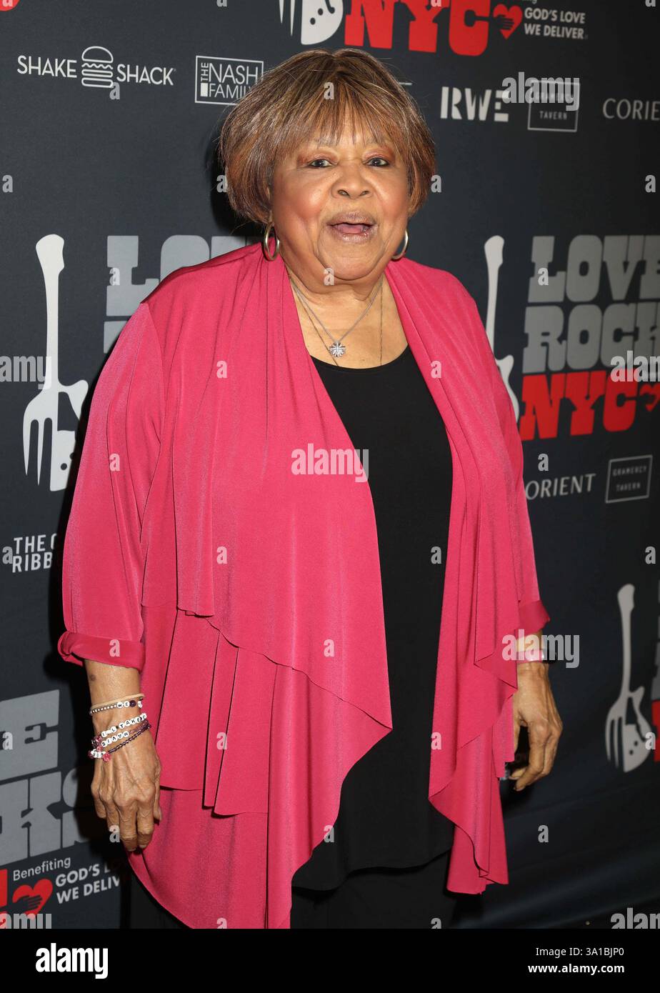 March 6, 2025, New York, New York, USA: Singer MAVIS STAPLES seen at ...