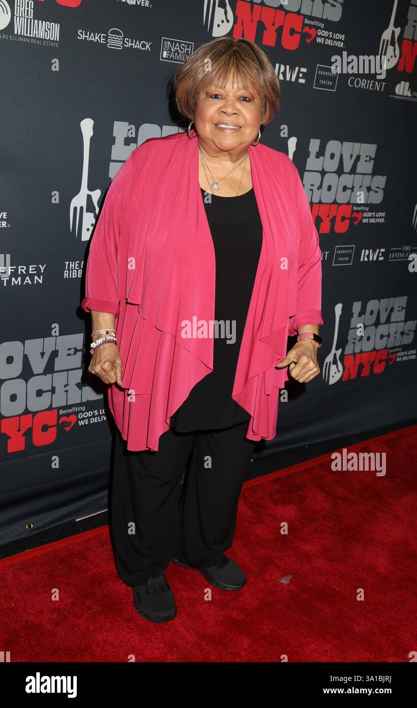 March 6, 2025, New York, New York, USA: Singer MAVIS STAPLES seen at ...