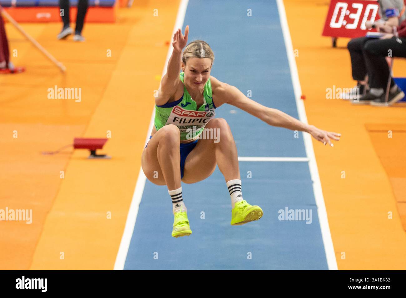 Apeldoorn, Netherlands, March 7th 2025: Neja Filipic (SLO) competes in ...
