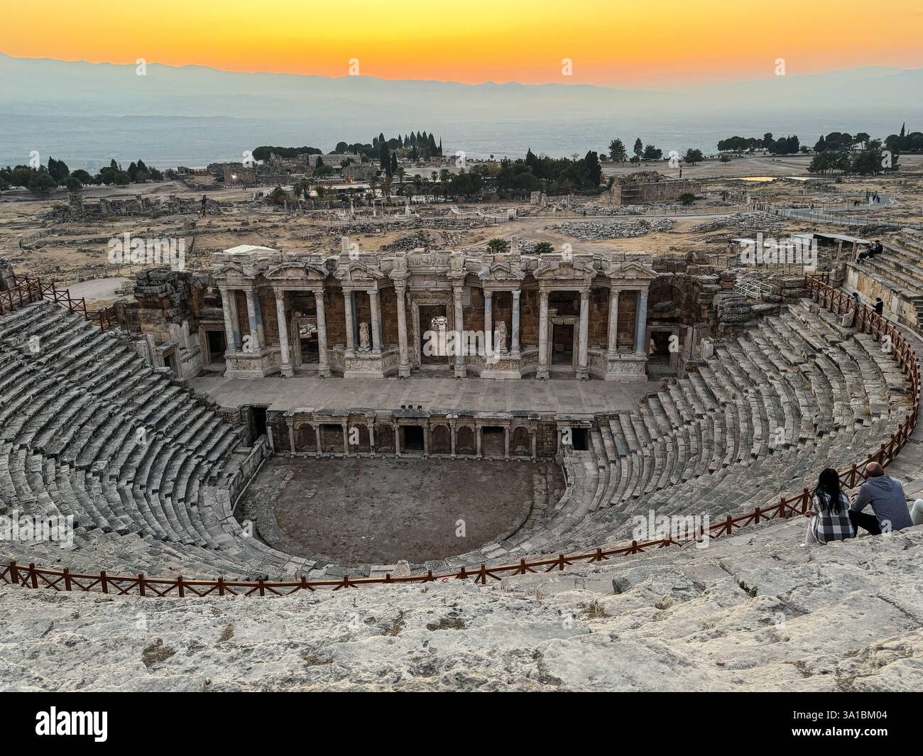 Hierapolis, Turkey, Turkiye. Greco-Roman Theater Stock Photo - Alamy