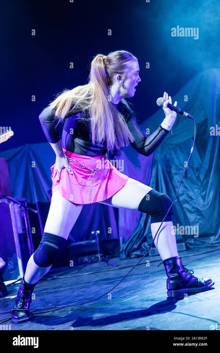 Milan Italy. 07 mar 2025. The English punk-rock band SO GOOD performs ...