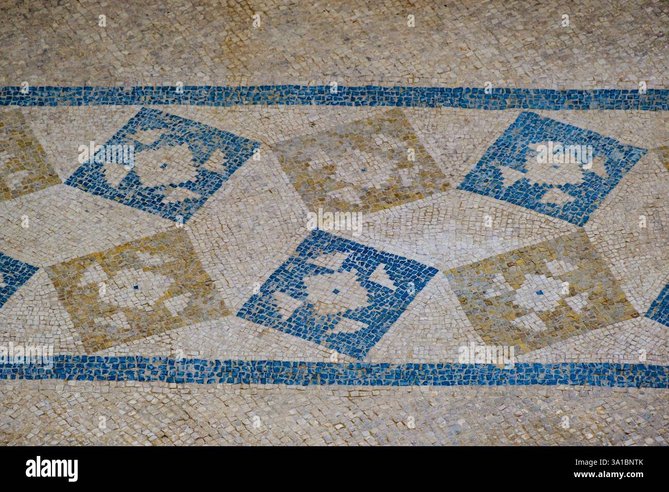 Ephesus, Turkey, Turkiye. Roman Terrace House Mosaic Floor Decoration ...