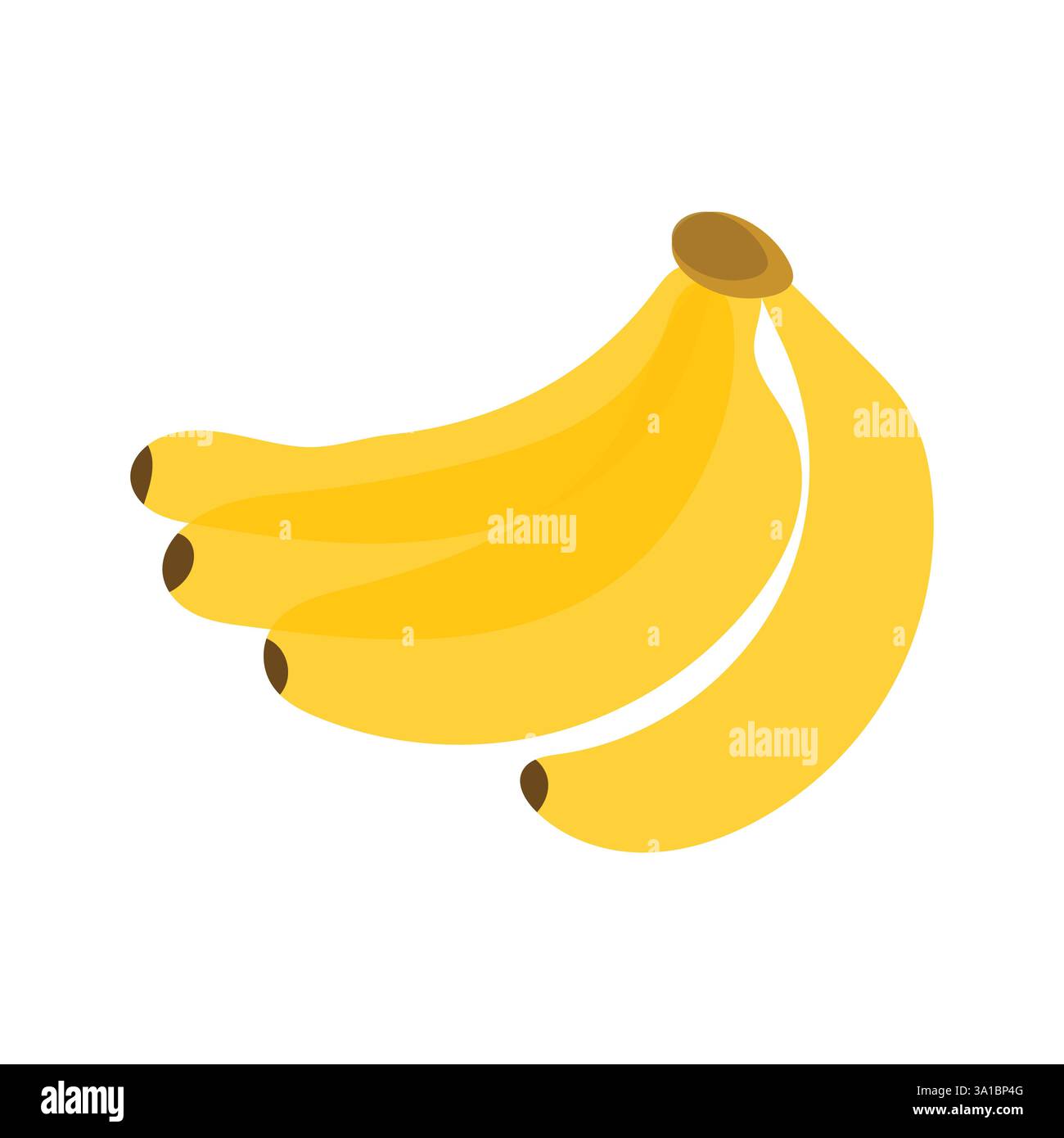Illustration banana overlay art transparent unique design Stock Vector ...