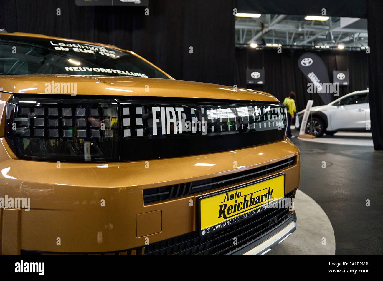 Augsburg, Bavaria, Germany - March 7, 2025: The striking front of the ...