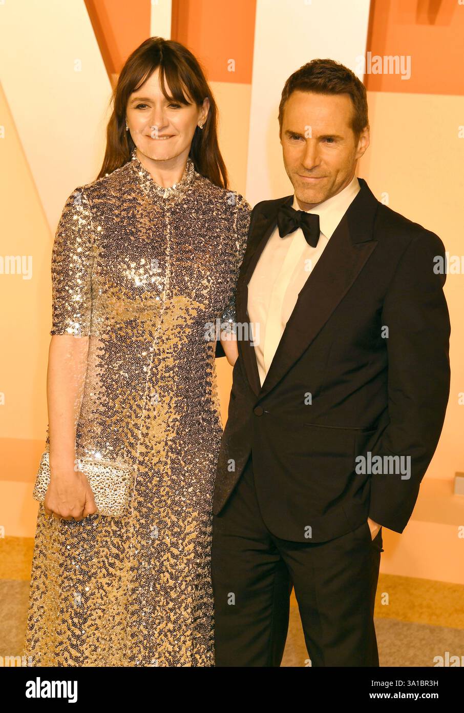 BEVERLY HILLS, CALIFORNIA - MARCH 02: (L-R) Emily Mortimer and ...