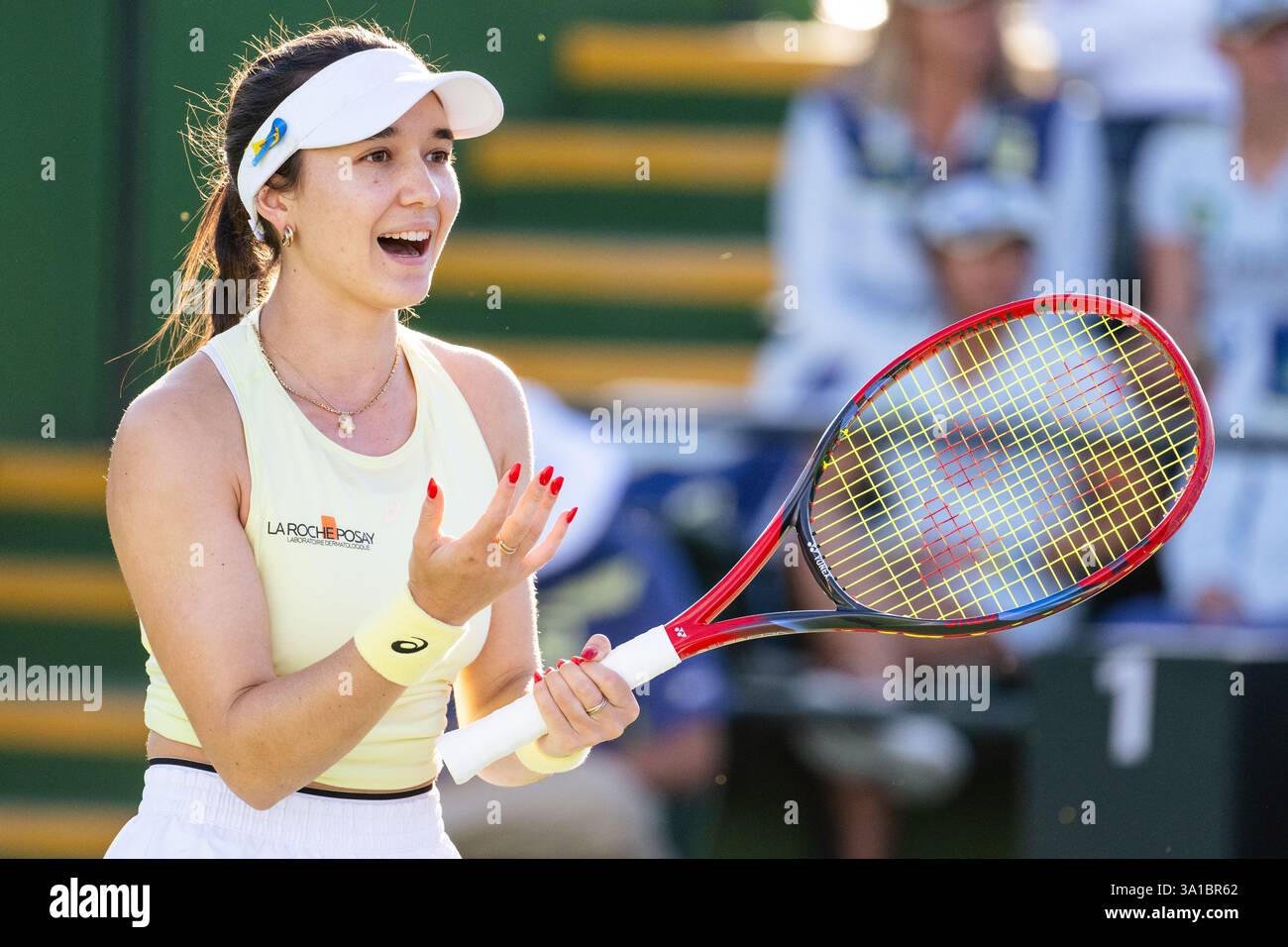 07 March 2025, USA, Indian Wells: Tennis: WTA Tour, Indian Wells ...