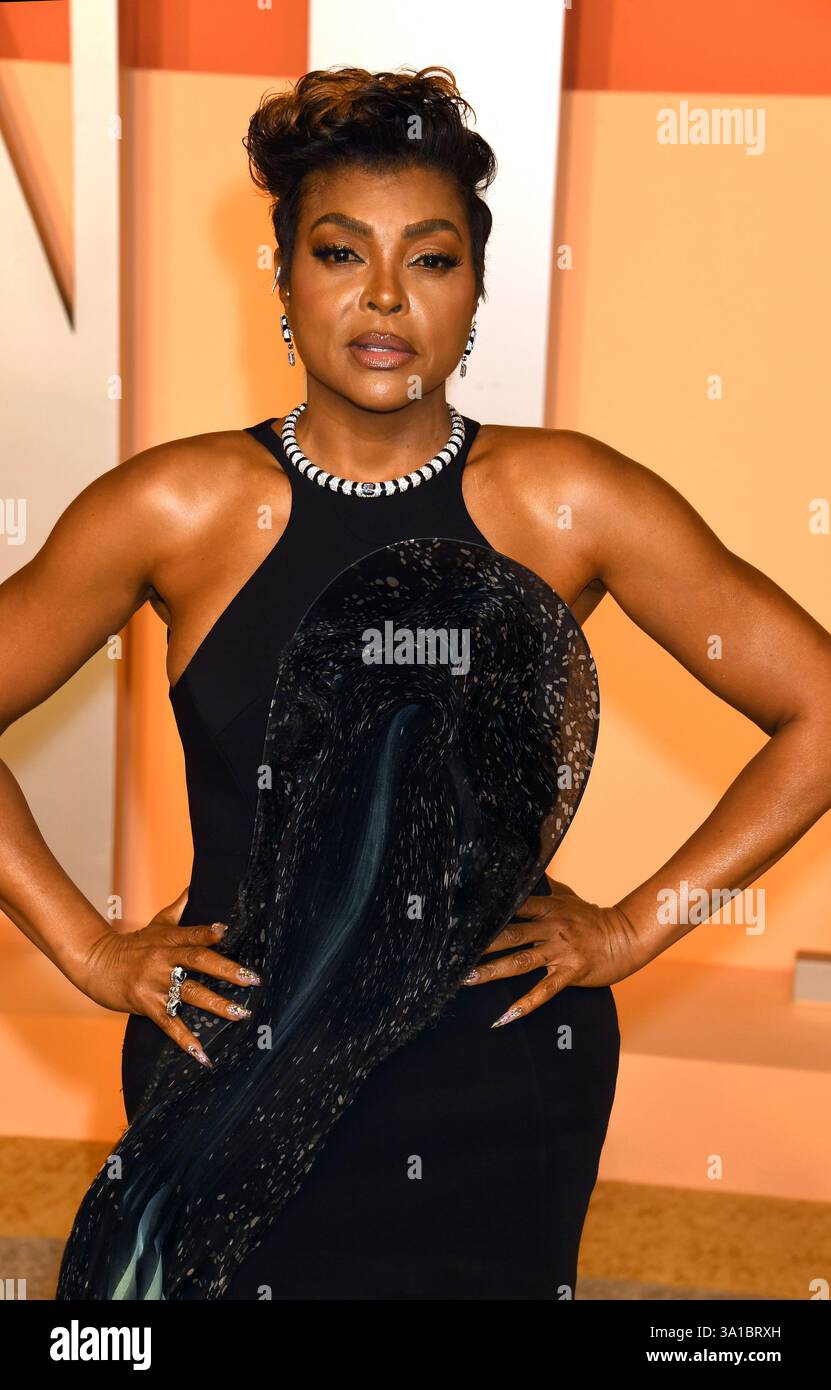 BEVERLY HILLS, CALIFORNIA - MARCH 03: Taraji P. Henson attends the 2025 ...