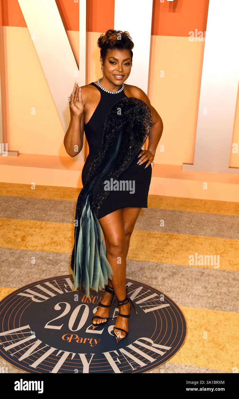 BEVERLY HILLS, CALIFORNIA - MARCH 03: Taraji P. Henson attends the 2025 ...