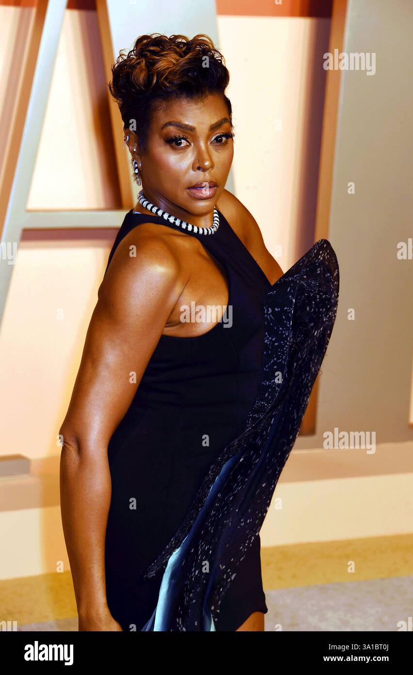 BEVERLY HILLS, CALIFORNIA - MARCH 03: Taraji P. Henson attends the 2025 ...