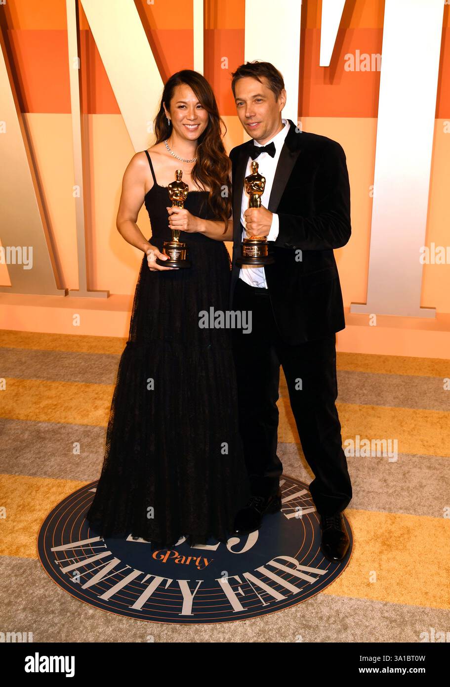 BEVERLY HILLS, CALIFORNIA - MARCH 03: Samantha Quan, Sean Baker attends ...