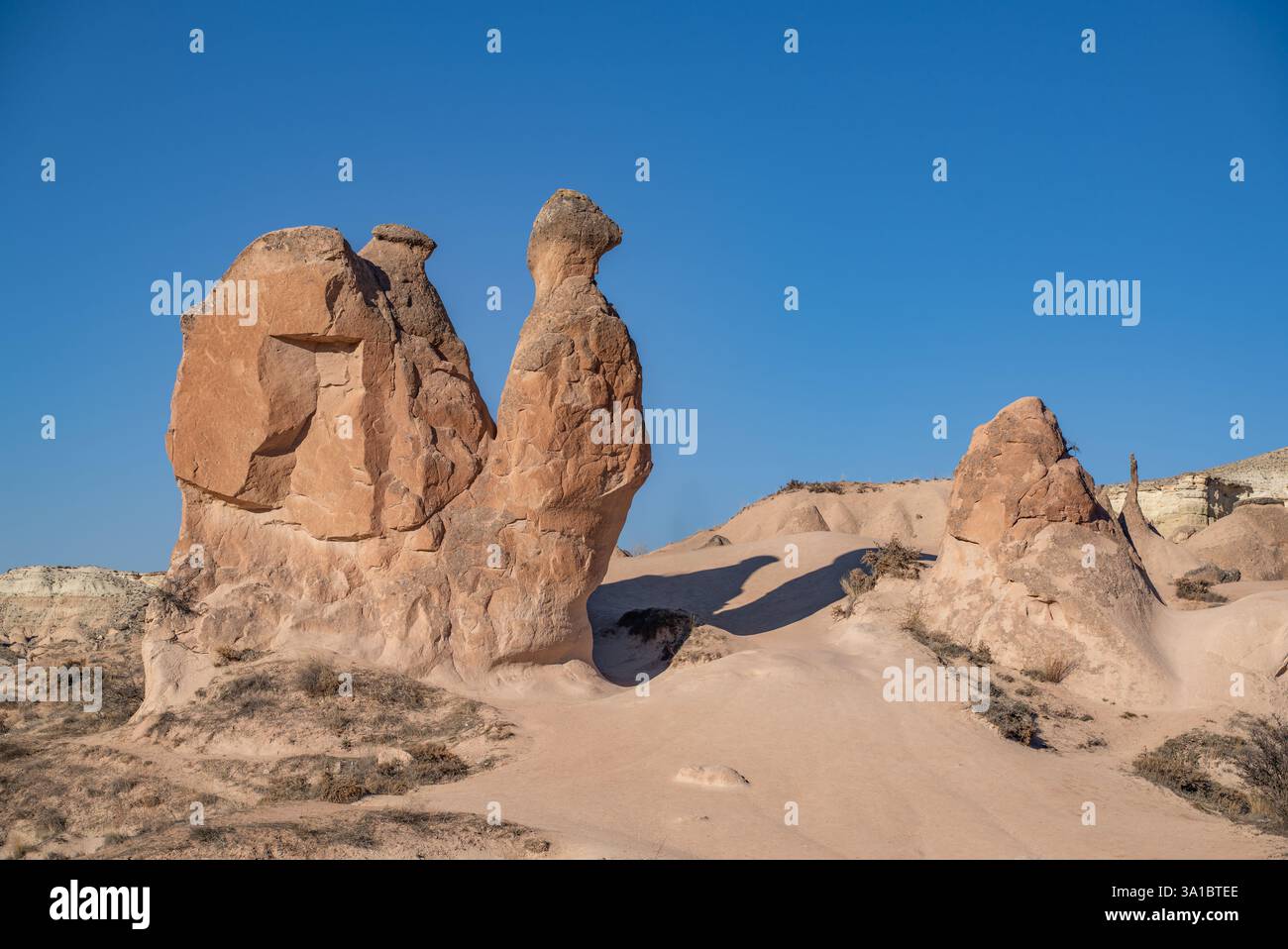 The fairy chimneys of Cappadocia. Devrent valley Stock Photo - Alamy