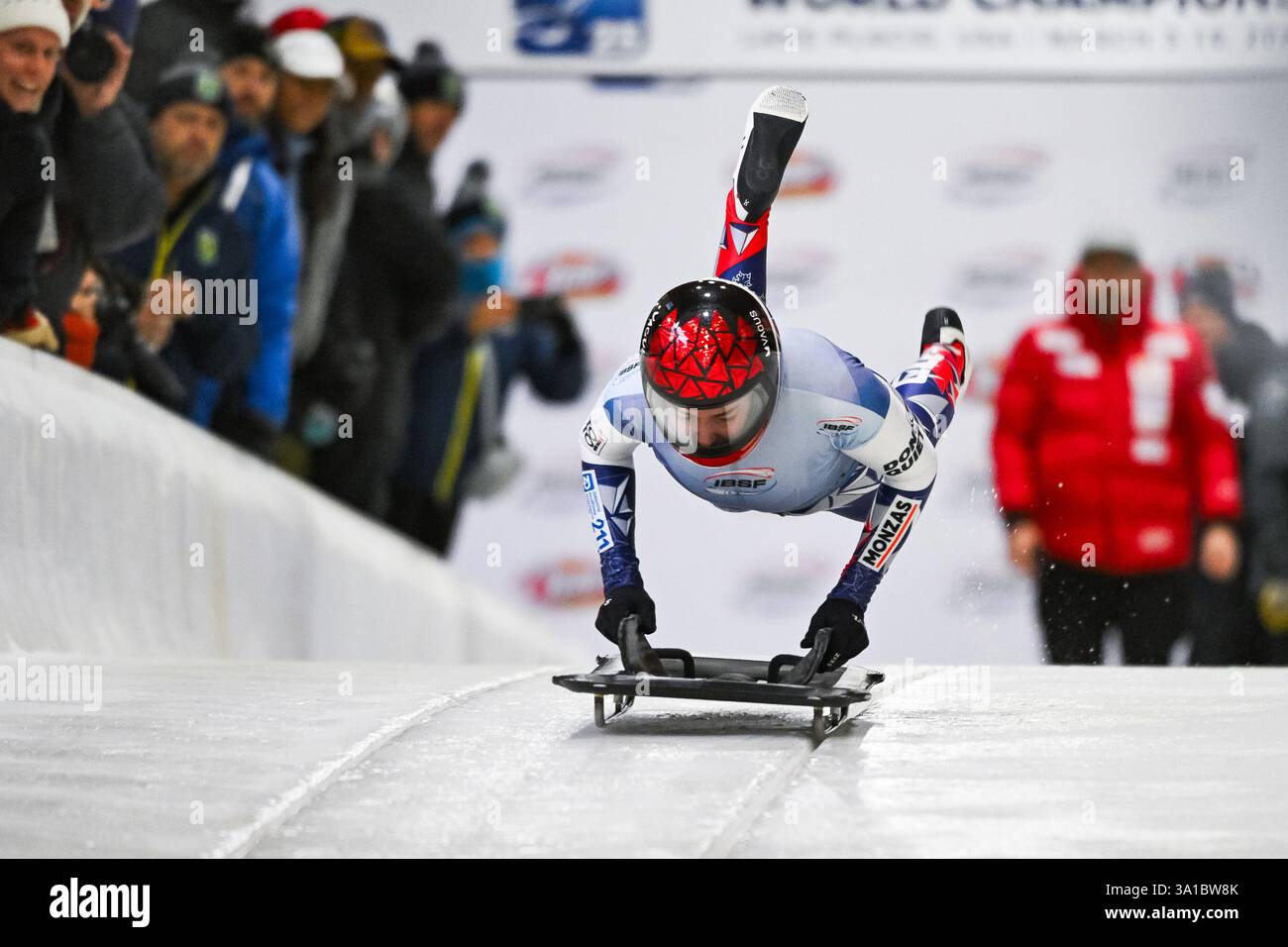 LAKE PLACID, NY, UNITED STATES - MARCH 07: Anna Fernstaedt (CZE ...