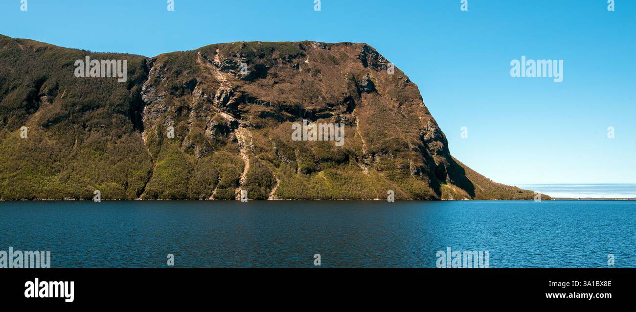 Western Brook Hill marks the southern end point of the Western Brook ...