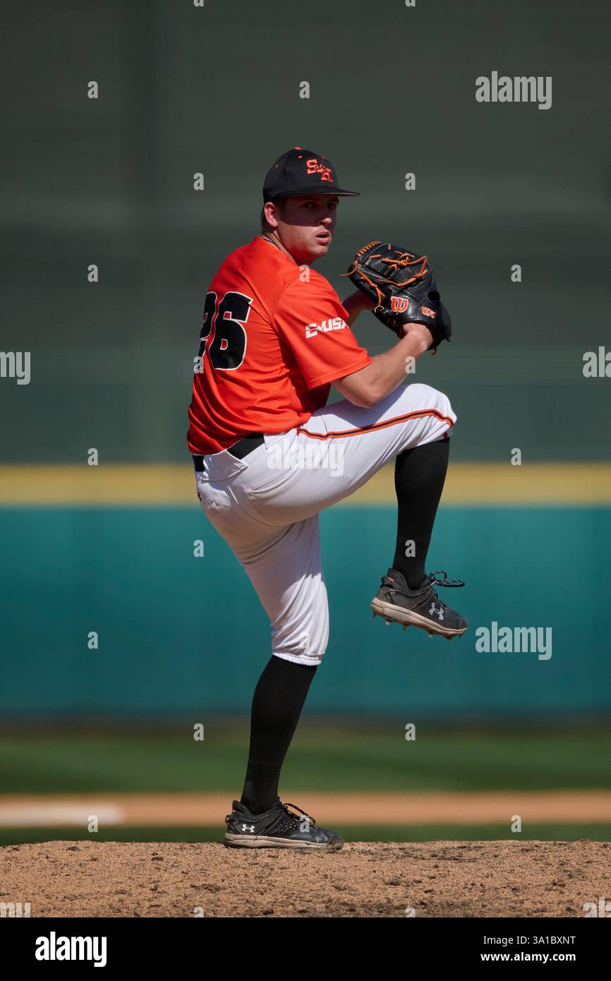 Sam Houston Bearkats pitcher Brock Rod (26) during an NCAA baseball ...