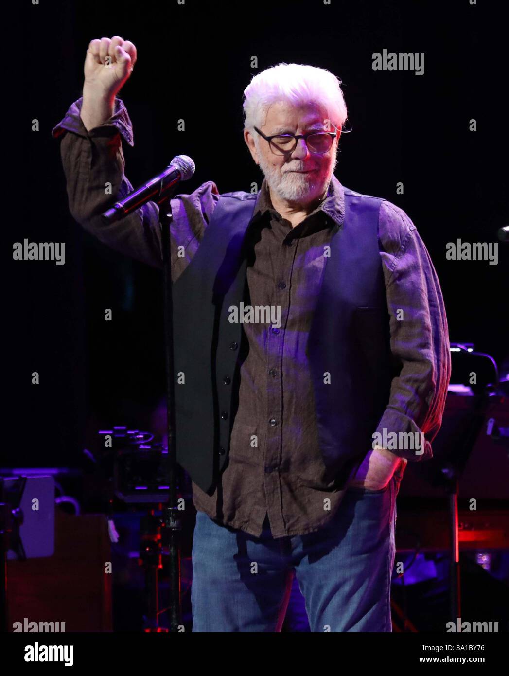 March 6, 2025, New York, New York, USA: Singer/musician MICHAEL ...