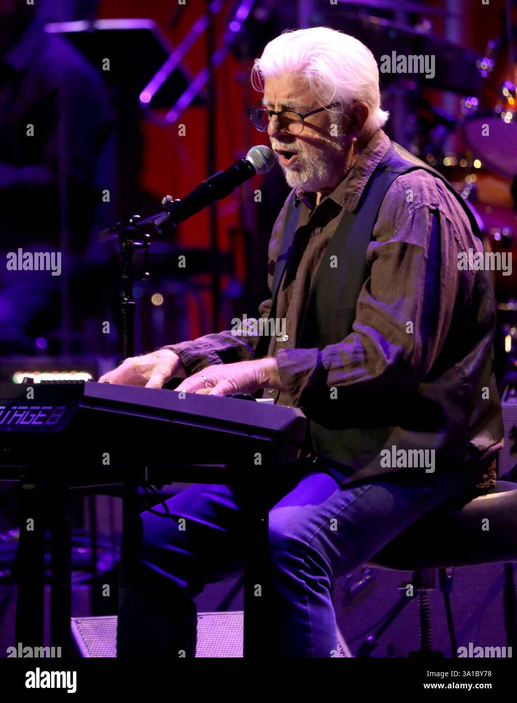 March 6, 2025, New York, New York, USA: Singer/musician MICHAEL ...