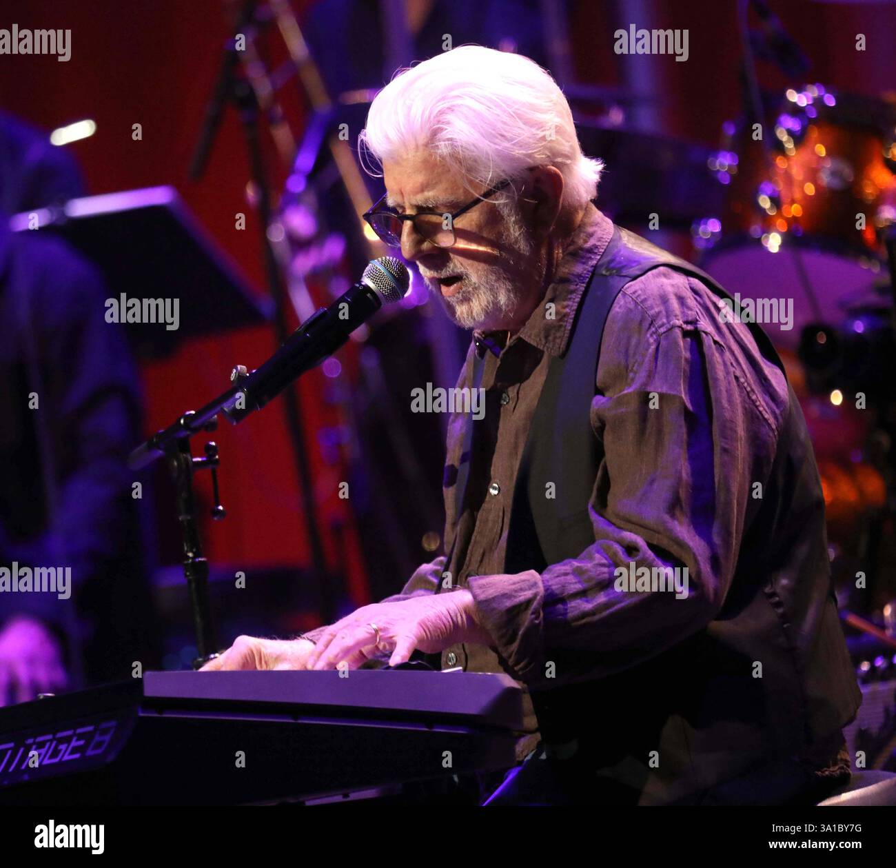 March 6, 2025, New York, New York, USA: Singer/musician MICHAEL ...