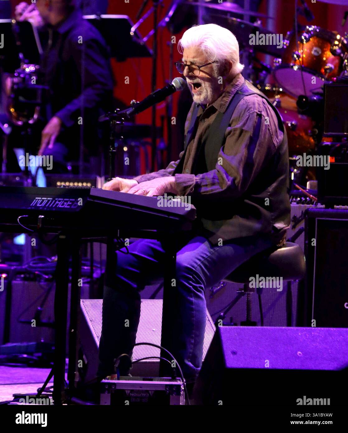 March 6, 2025, New York, New York, USA: Singer/musician MICHAEL ...