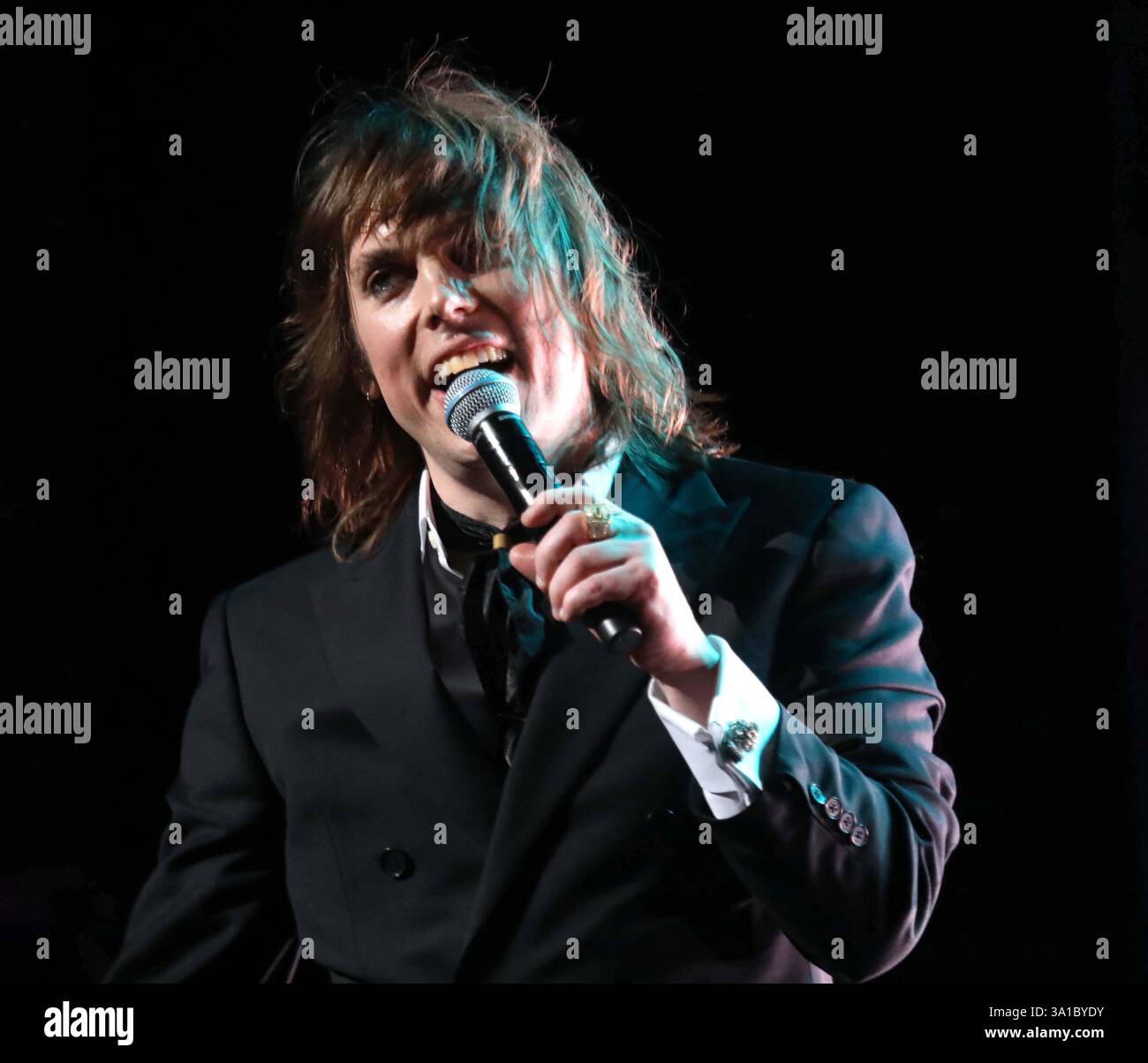 March 6, 2025, New York, New York, USA: Singer LUKE SPILLER of THE ...