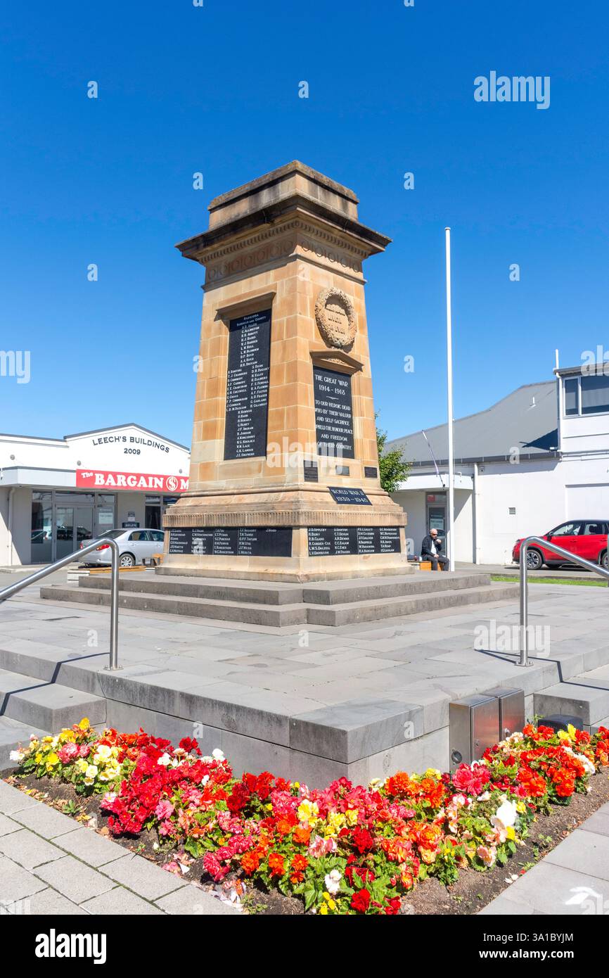 Rangiora War Memorial, High Street, Rangiora, Canterbury Region, South ...