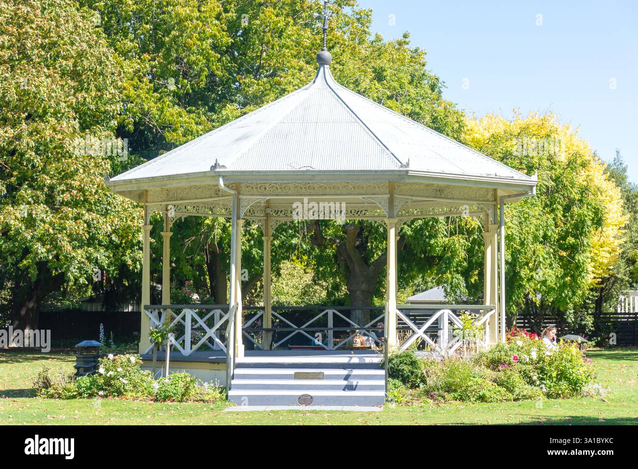 Band Rotunda in Victoria Park, Percival Street, Rangiora, Canterbury ...
