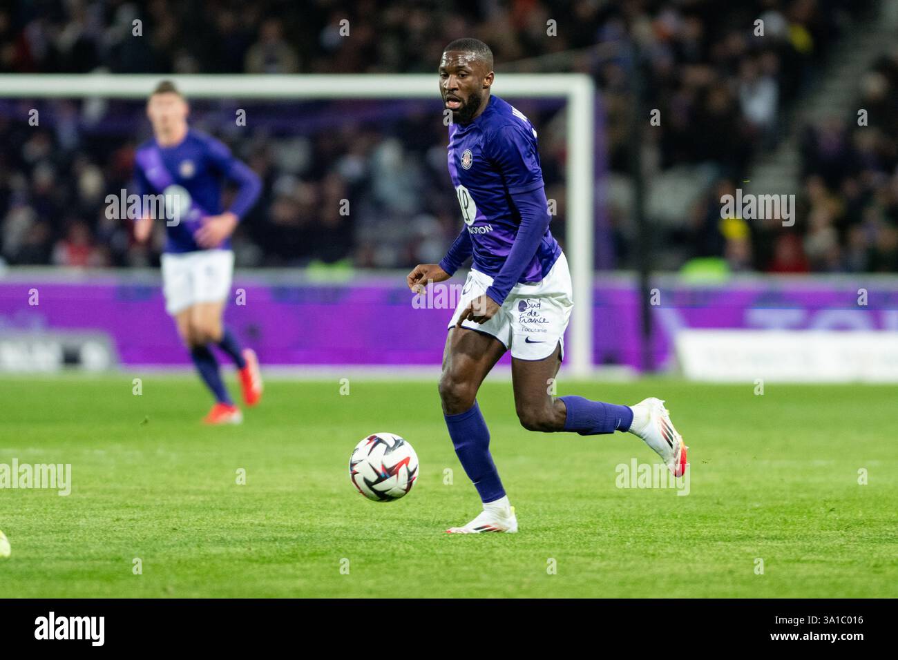 Shavy Babicka of Toulouse during the French championship Ligue 1 ...