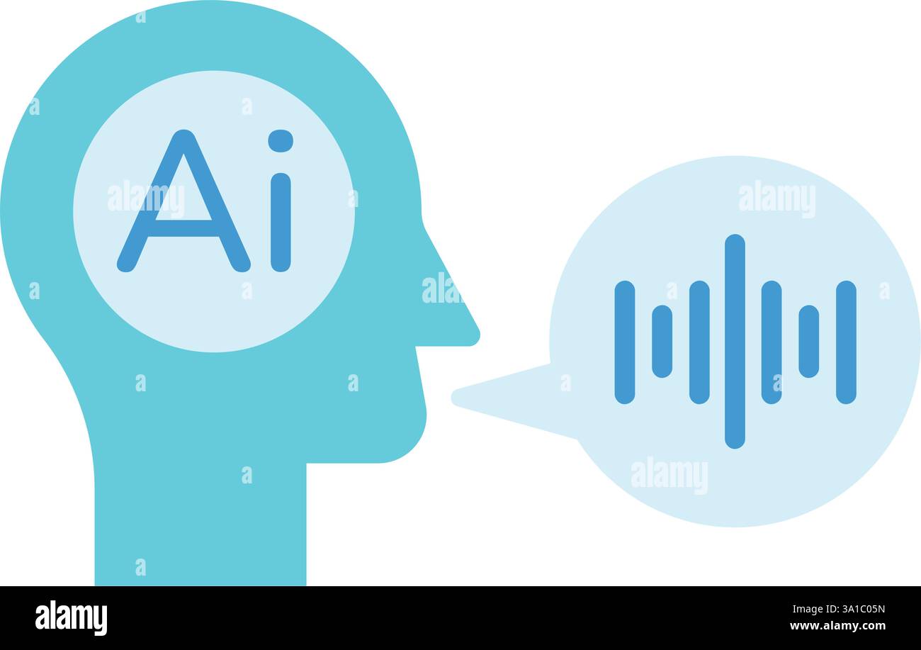 Generative AI Voice Recognition Icon Stock Vector Image & Art - Alamy