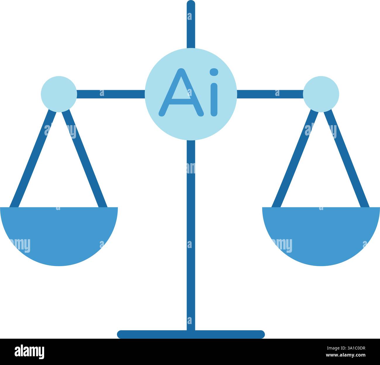Generative AI Ethics Legal Balance Stock Vector Image & Art - Alamy