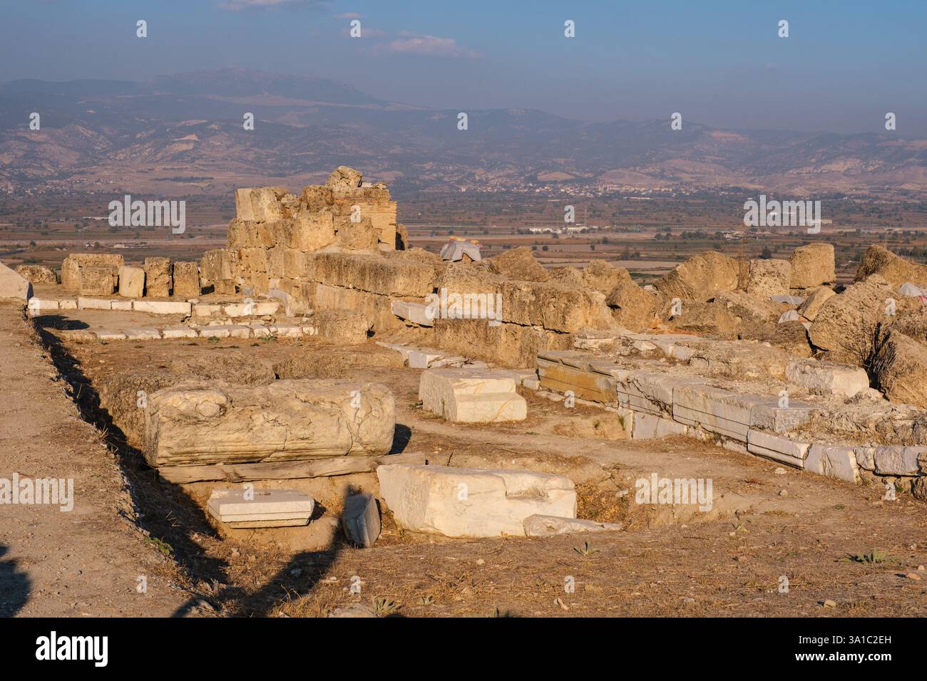 Laodicea, Turkey, Turkiye. Stones Awaiting Future Reconstruction Work ...