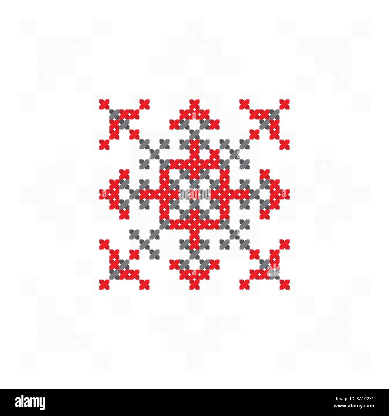 Ukrainian knitting pattern Stock Vector Image & Art - Alamy