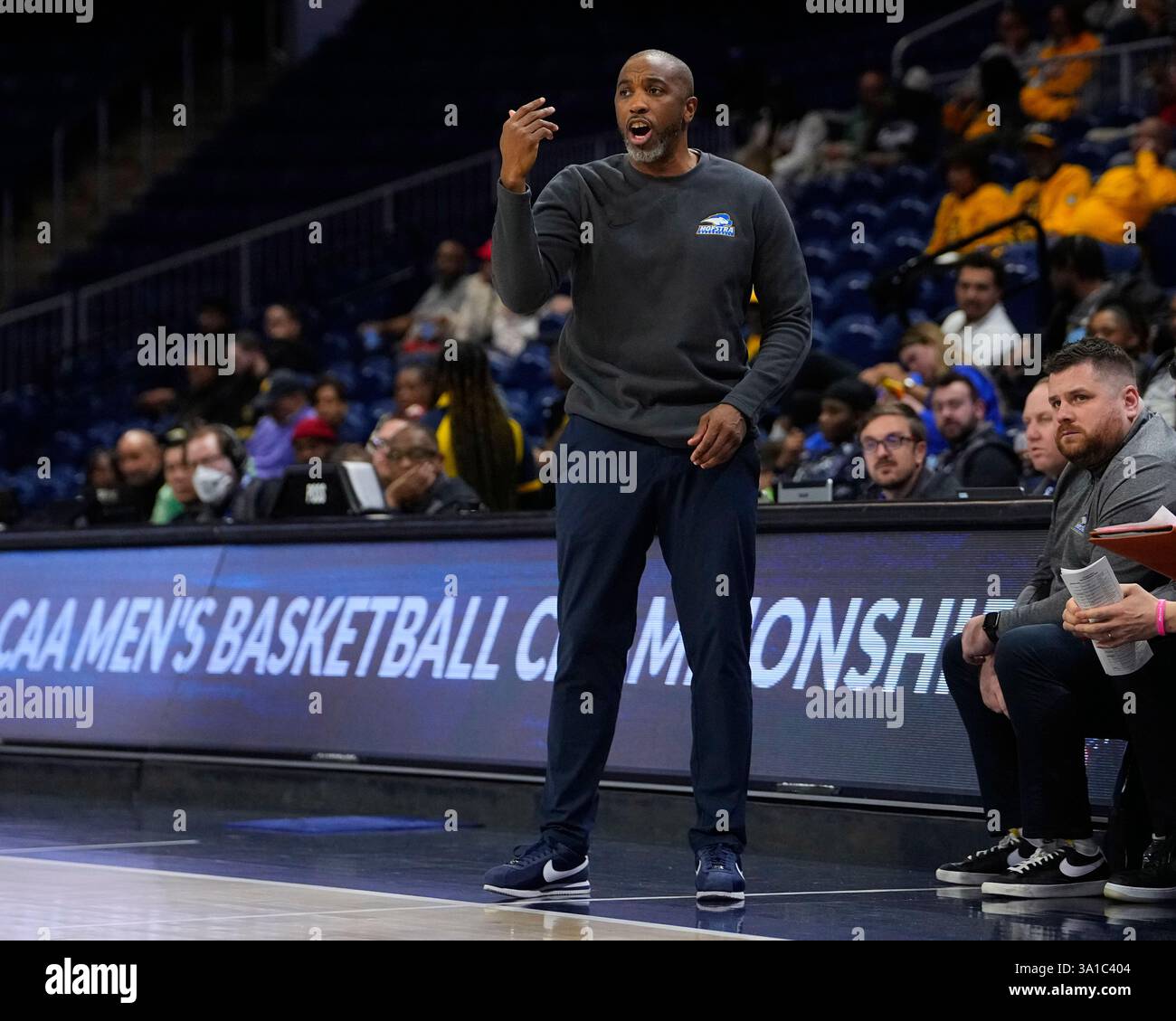 WASHINGTON, DC - MARCH 07: North Carolina A&T Aggies Head Coach Monte ...