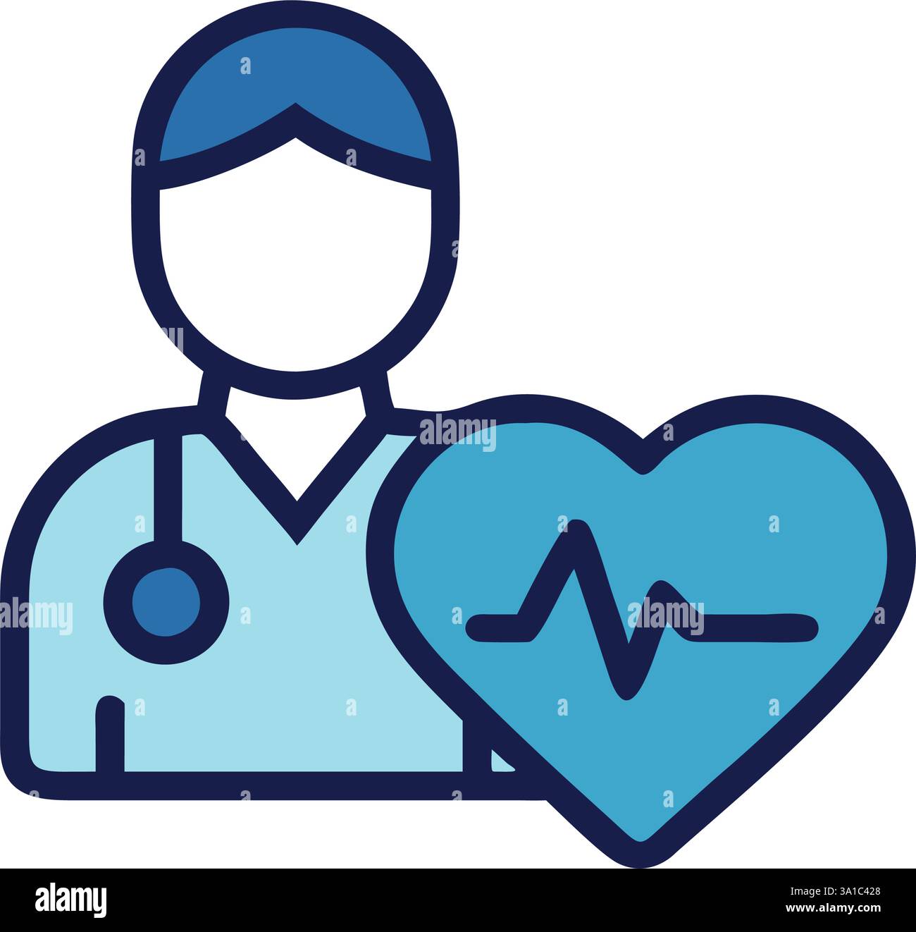 heart doctor analysis Stock Vector Image & Art - Alamy