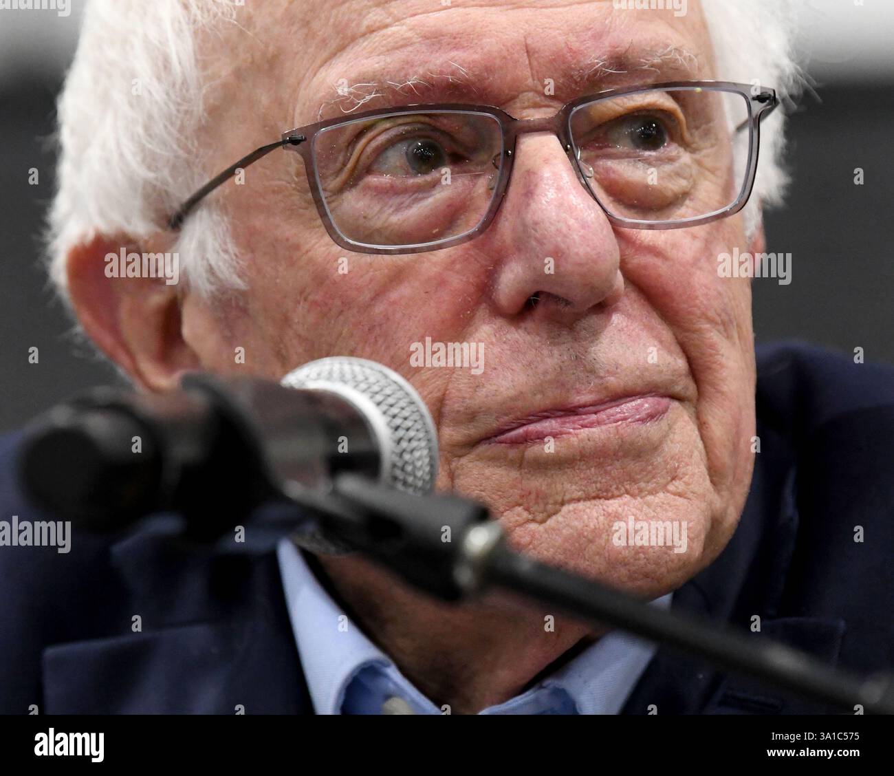 Somers, Wisconsin, USA. 7th Mar, 2025. U.S. SEN. BERNIE SANDERS (D ...