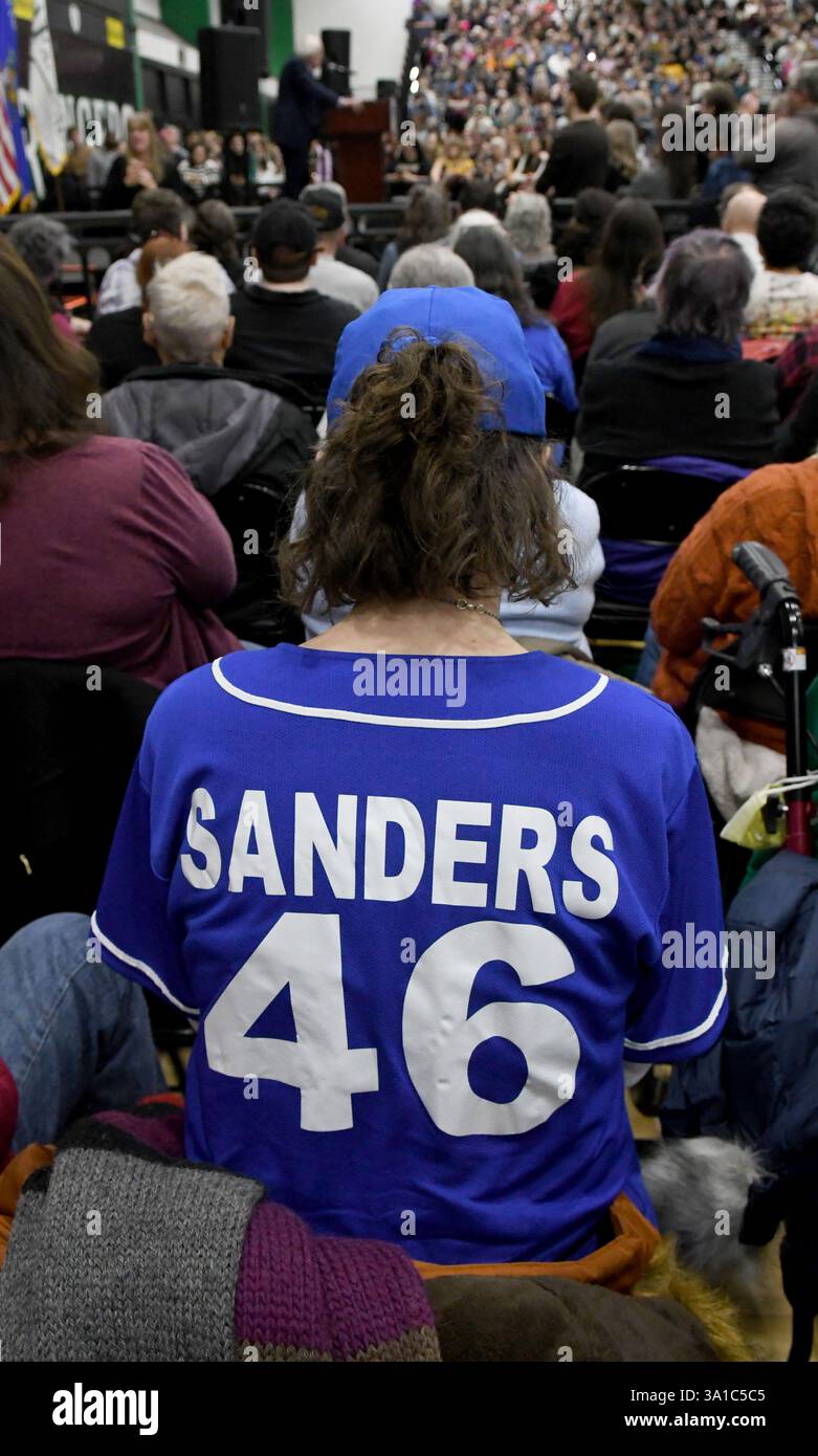 March 7, 2025, Somers, Wisconsin, USA: U.S. SEN. BERNIE SANDERS (D ...