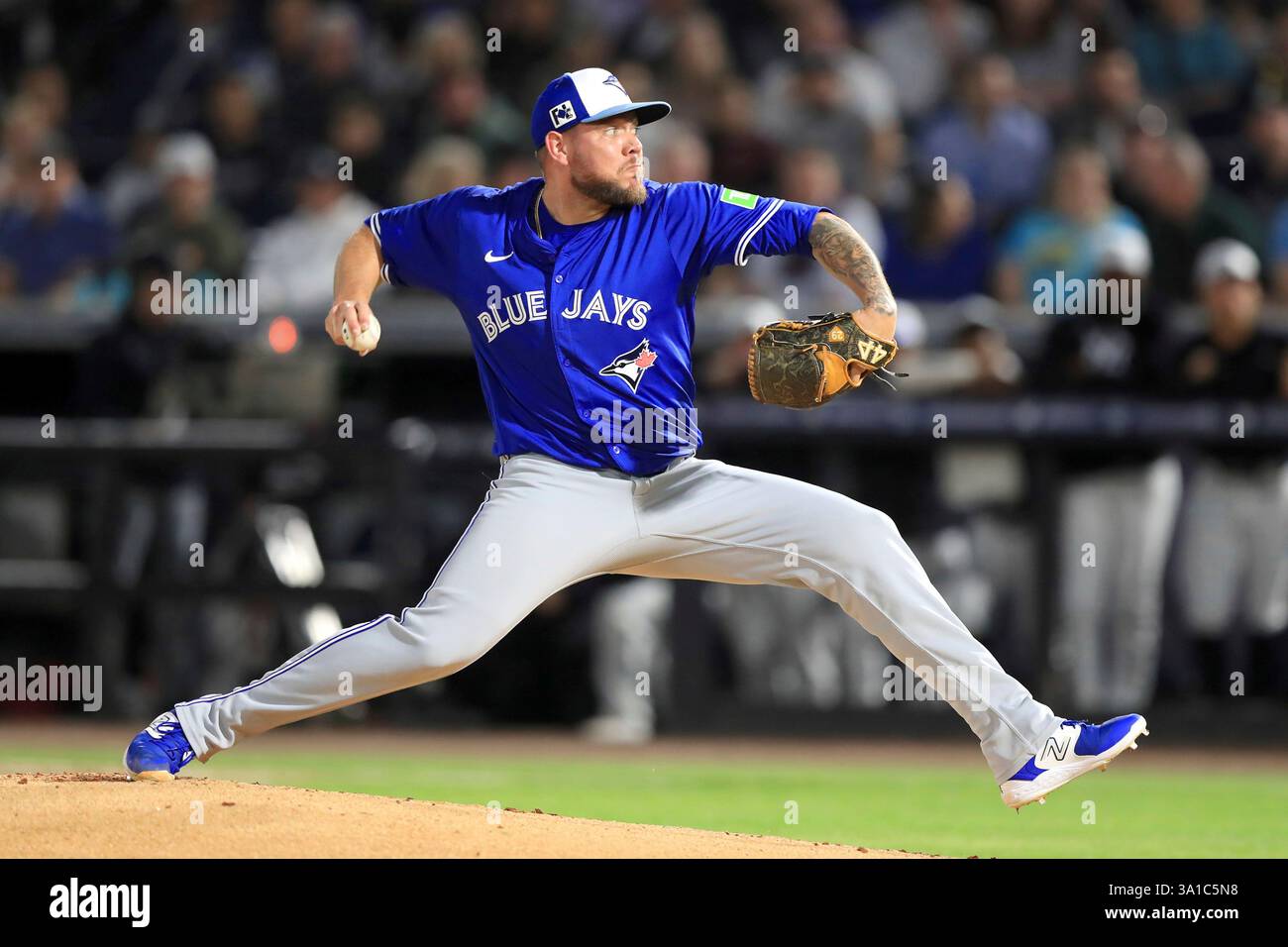 TAMPA, FL - MARCH 07: Toronto Blue Jays Pitcher Yariel Rodriguez (29 ...